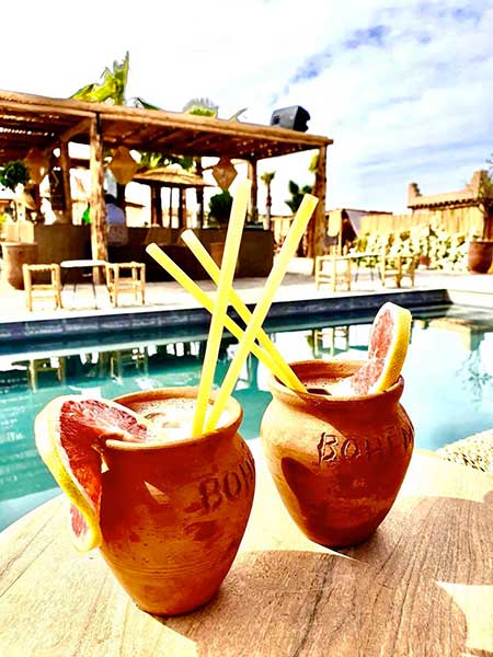 Restaurant - Désert de Marrakech | Espace Lounge & Bar à cocktails